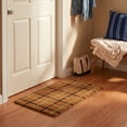 Mainstays Multicolor Grid Coir Outdoor Doormat, 18" x 30" - Walmart.com