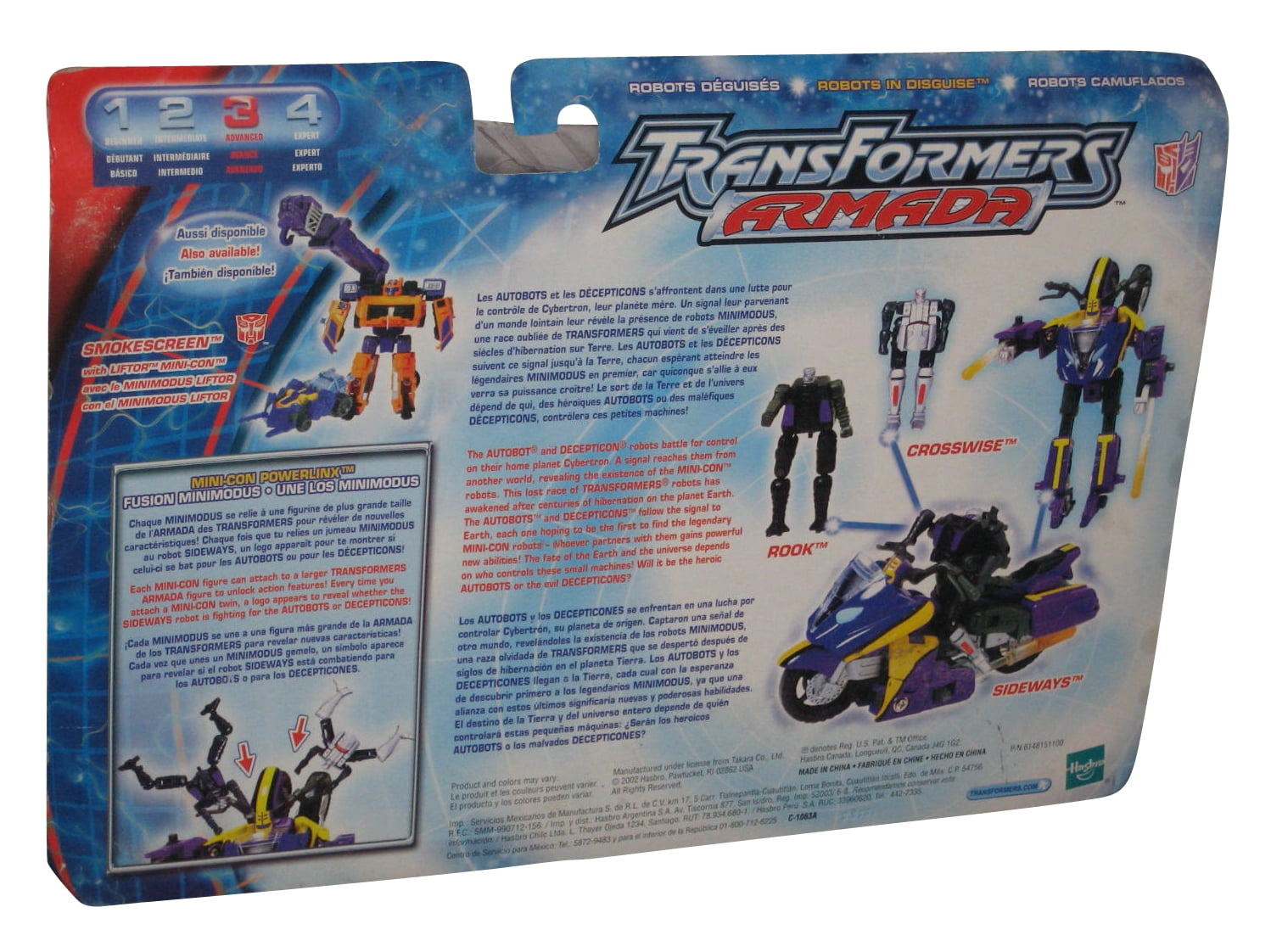 Sideways Transformers Armada