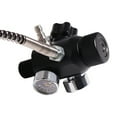 High Pressure DIN Valves Fill Station Adapter with Double Gauge & Metal ...