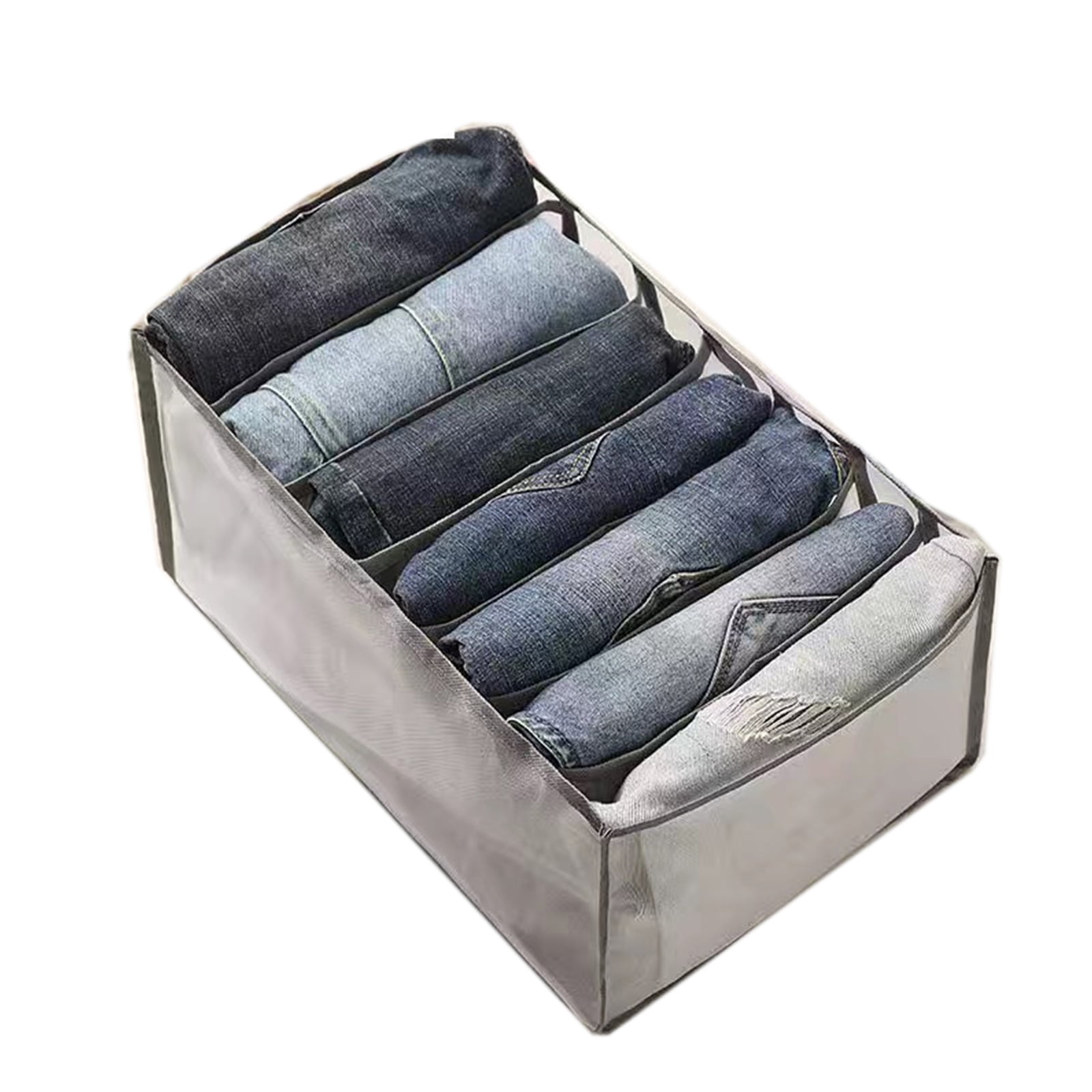 BELUPAI Jeans Storage Box Clothes Tidy Case Drawer Compartment ...