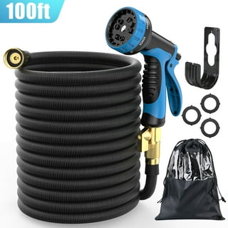 Flexon H2Zero 100ft Lightweight Fabric Garden Hose - Walmart.com