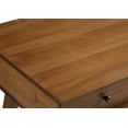 Camaflexi Mid Century Modern Desk Solid Wood Writing Table for Small ...