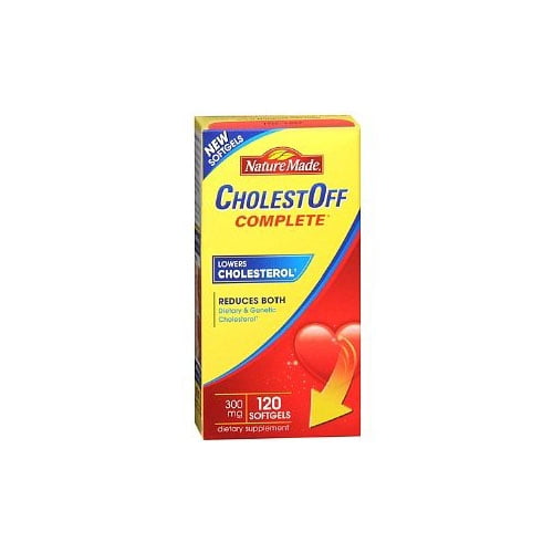 Nature Made Cholestoff Complete Softgels - 120 Ea, 2 Pack - Walmart.com