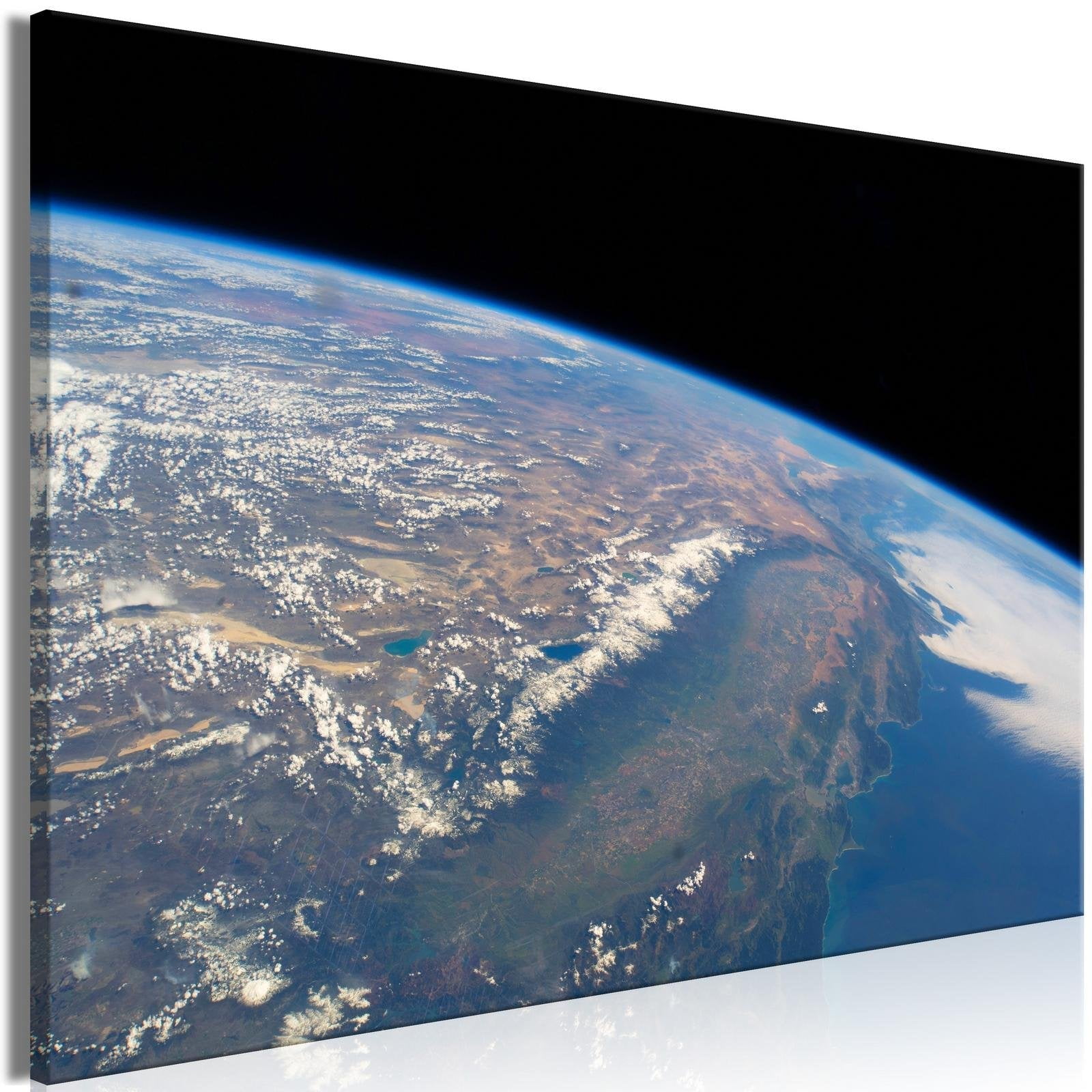 Tiptophomedecor Stretched Canvas Landscape Art - Earth Power Vertical ...