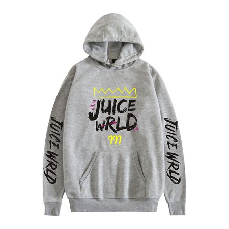 Juice Wrld Unisex Hoodie Long Sleeve Sweatshirt Pullover Hooded Sweater ...
