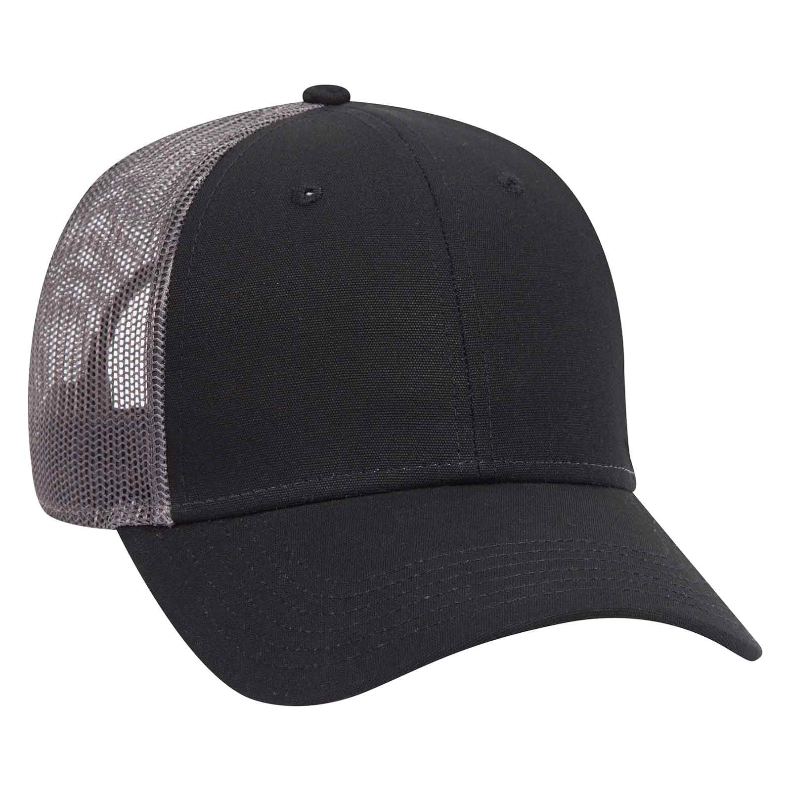 OTTO CAP 6 Panel Low Profile Mesh Back Trucker Hat - Walmart.com