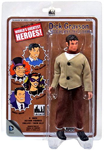 Batman Retro 8 Inch Series 2 Dick Grayson (Robin) Secret Identity ...