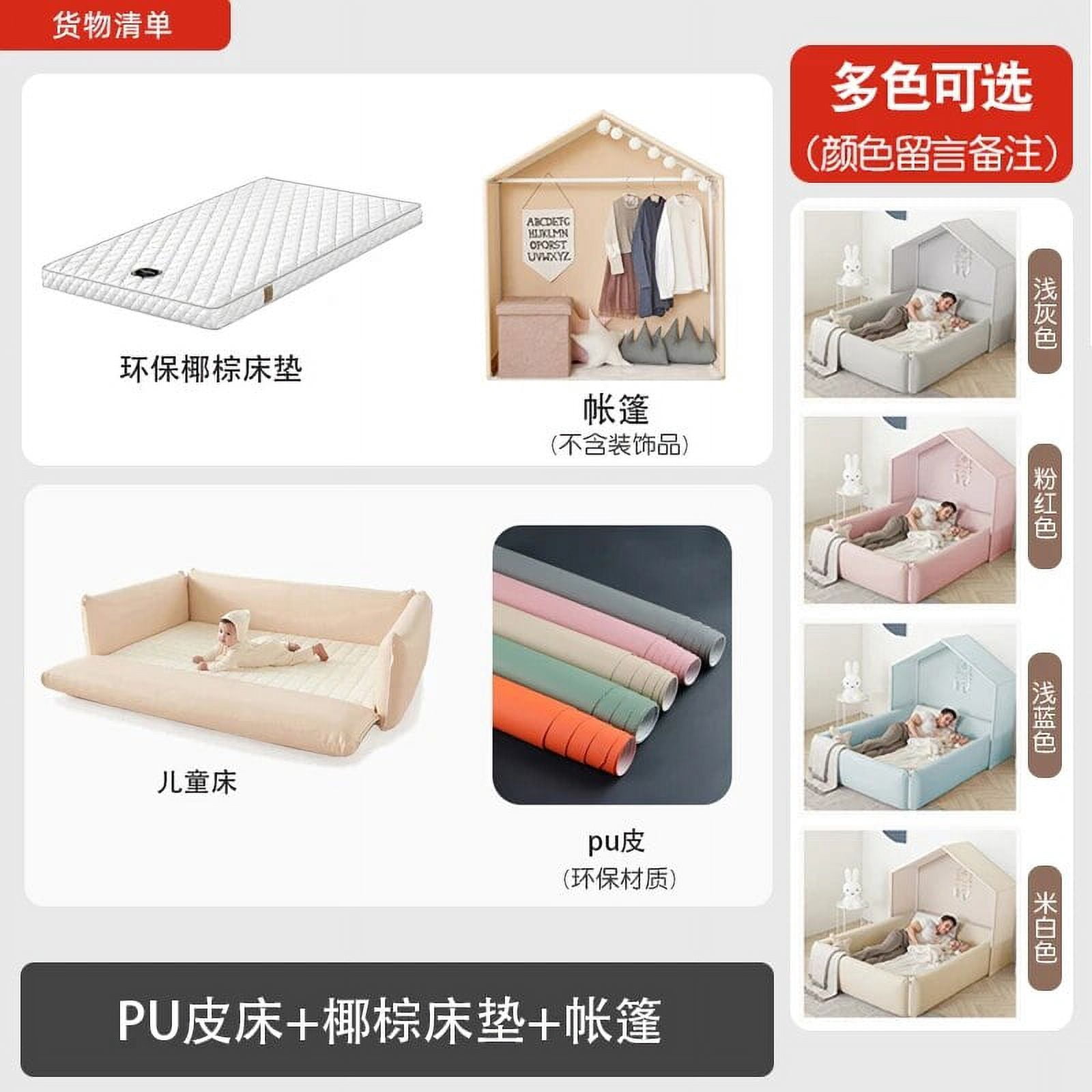 Solid Wood Floor Children Beds Toddler Princess House Design Platform ...