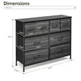 Ktaxon Sturdy Bedroom Dresser with 8 Drawers - Adult Storage Unit ...