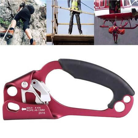 Climbing Right Hand Ascender, Outdoor Rappelling Descender Aluminum ...