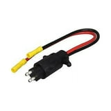 Pactrade Marine Boat Trolling Motor Plug & Socket Set 12V 2-Wire 10 ...