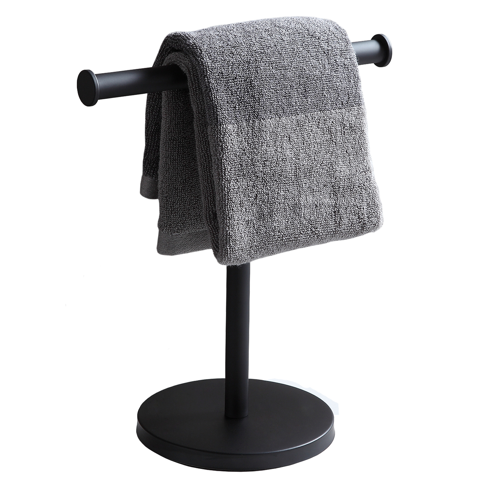 Orlif Hand Towel Holder Stand T-Shape Towel Rack for Bathroom Vanity ...