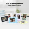 7 Packs - 2x3 Mini Photo Frame Set with Clear Protective Film - Desk ...