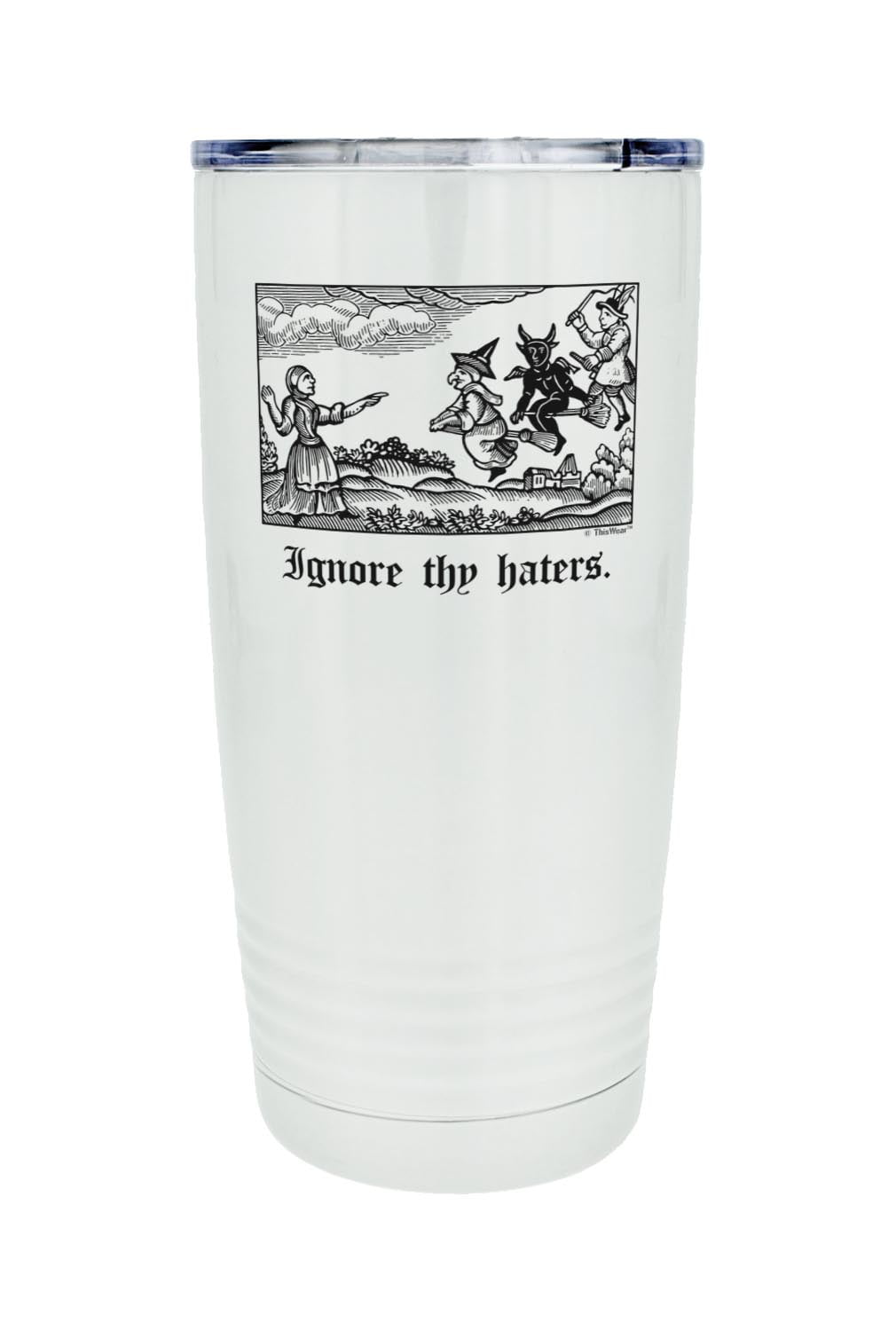 ThisWear Scary Halloween Party Supplies Ignore Thy Haters Classic ...