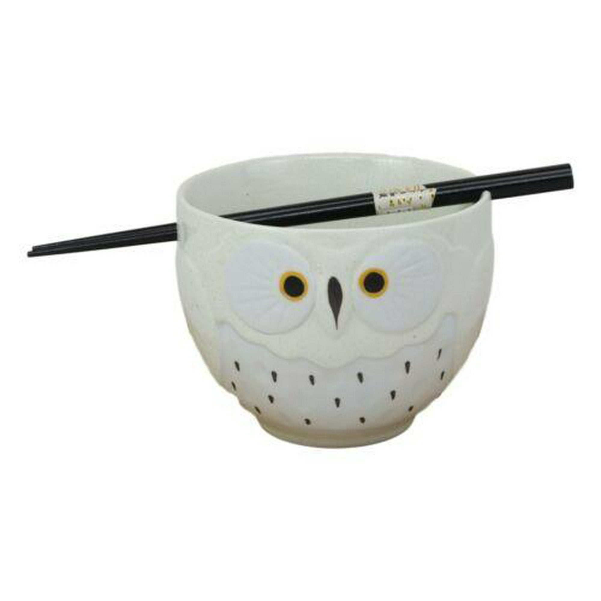 Click here for Ebros Gift Whimsical Ceramic White Owl Ramen Udong... prices