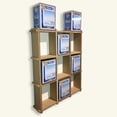 2 x Kubbie Ultra MDF Wood Display Case for Funko Pops in Acrylic Hard ...