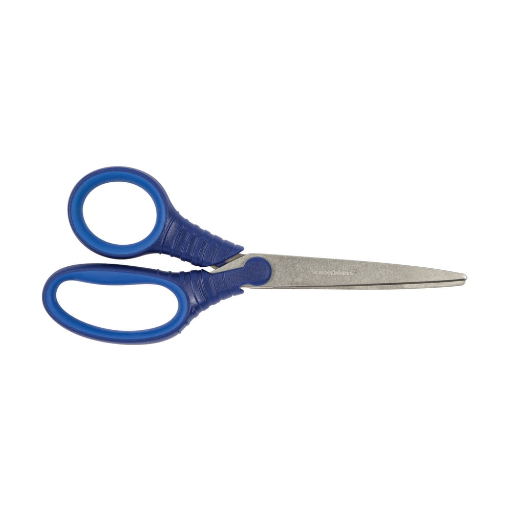 SchoolWorks 7" Softgrip Student Scissors (Color Received May Vary ...
