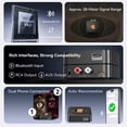 PEPWELL Long Range Bluetooth 6.0 Audio Receiver - AUX/RCA Adapter for ...