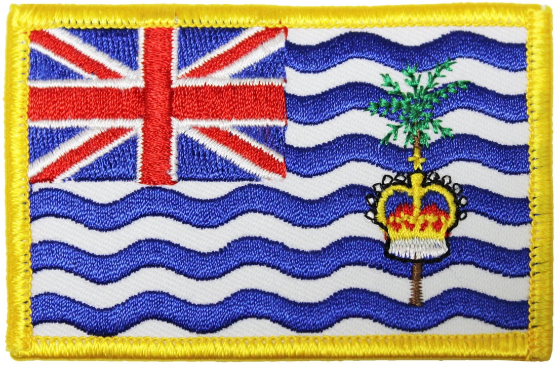 British Indian Ocean Territory Rectangular Patch - Walmart.com