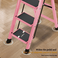 4 Step Ladder, Folding Step Stool with Wide Anti-Slip Pedal, 350lbs ...