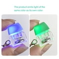 1-Key LED Mechanical Keycap Tester Keychain with Multicolor Lighting ...