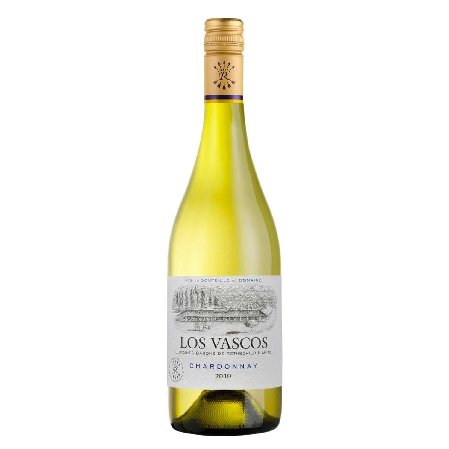 Pack de 12 Vino Blanco Los Vascos Chardonnay 750 ml | Bodega Aurrera en ...