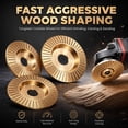 2026 New Wood Carving Disc, Heavy-Duty Cutting Wheel for Woodworking ...