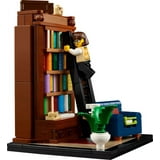 LEGO Books Are My Passion Building Set, 285pcs, Bookshelf with Ladder ...