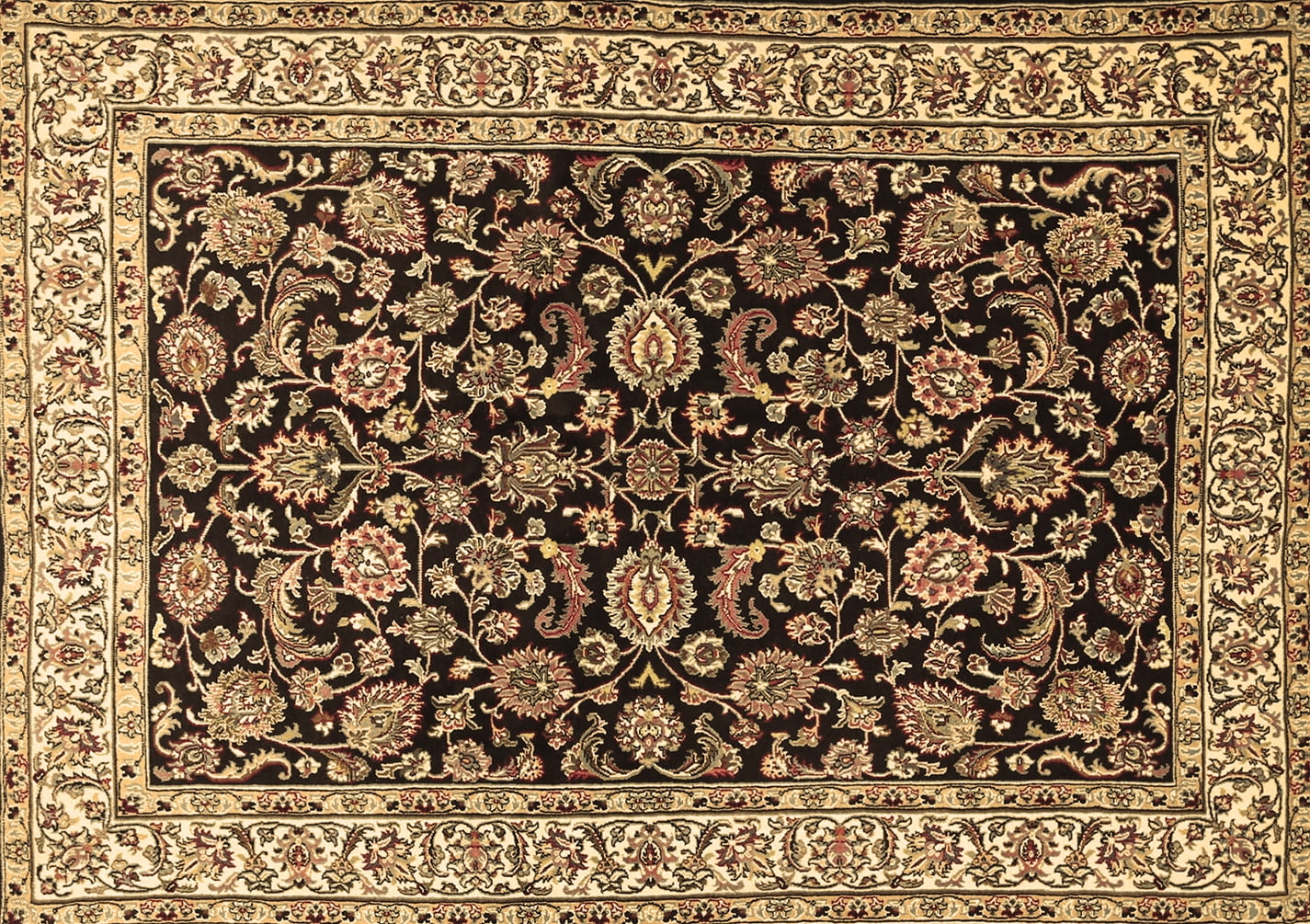 Ahgly Company Indoor Rectangle Persian Brown Traditional Area Rugs, 2 ...