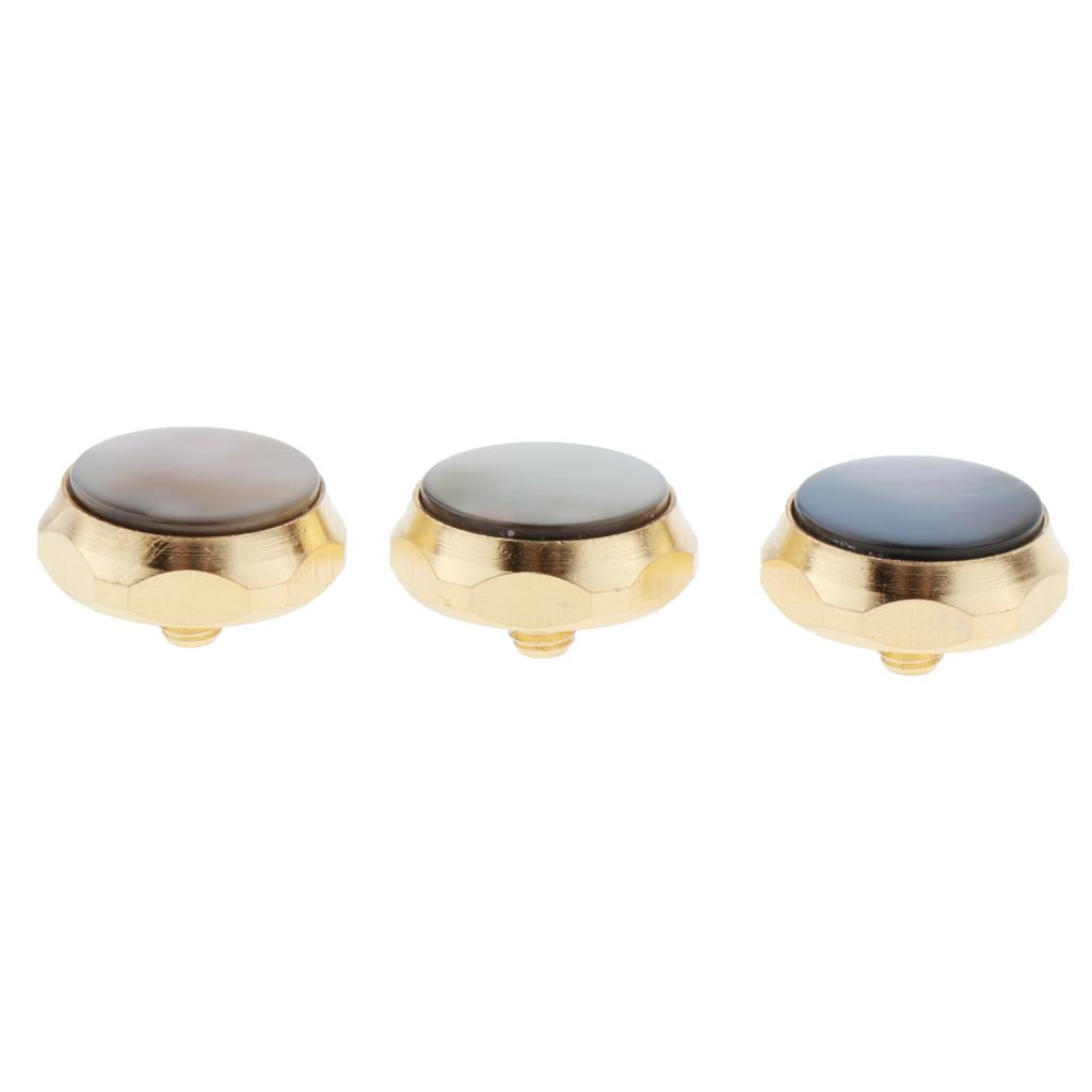 Pack of 3 trumpet type Finger Button Cap Replacements for Trumpeters ...