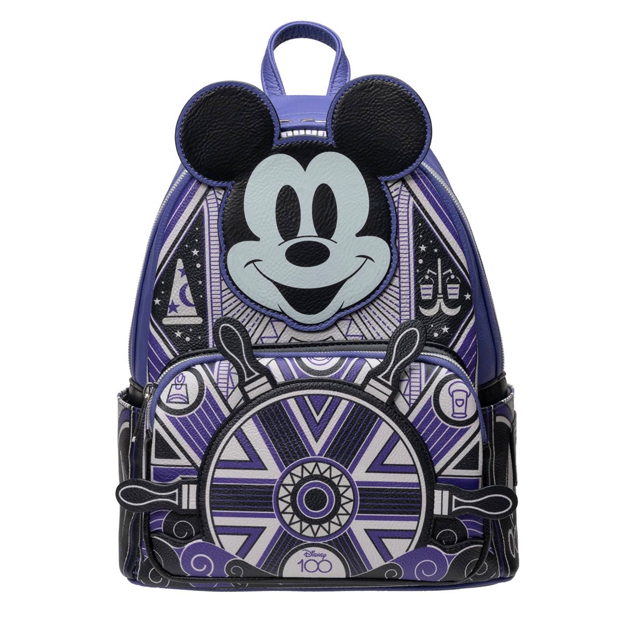 Mickey Mouse Disney 100 Glow-in-the-Dark EE Exclusive Mini Backpack by ...