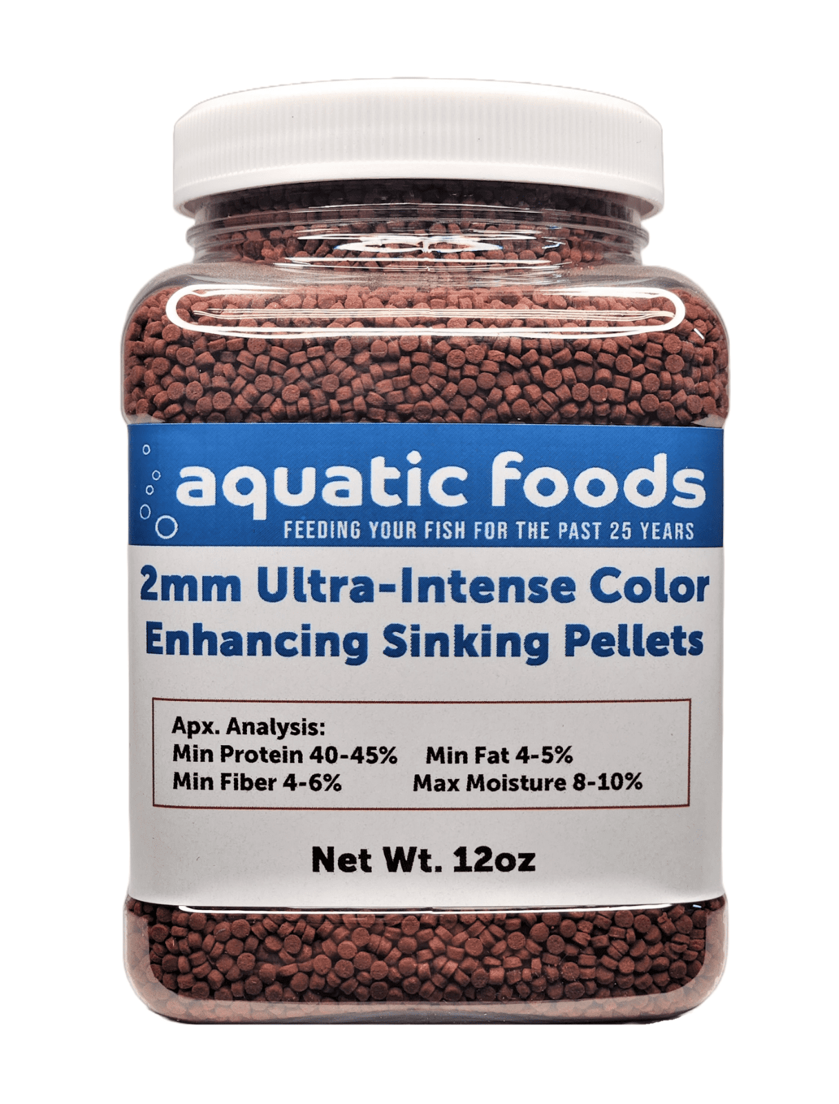 2mm Ultra-Intense Red Color Enhancing Sinking Pellets for Shrimp ...