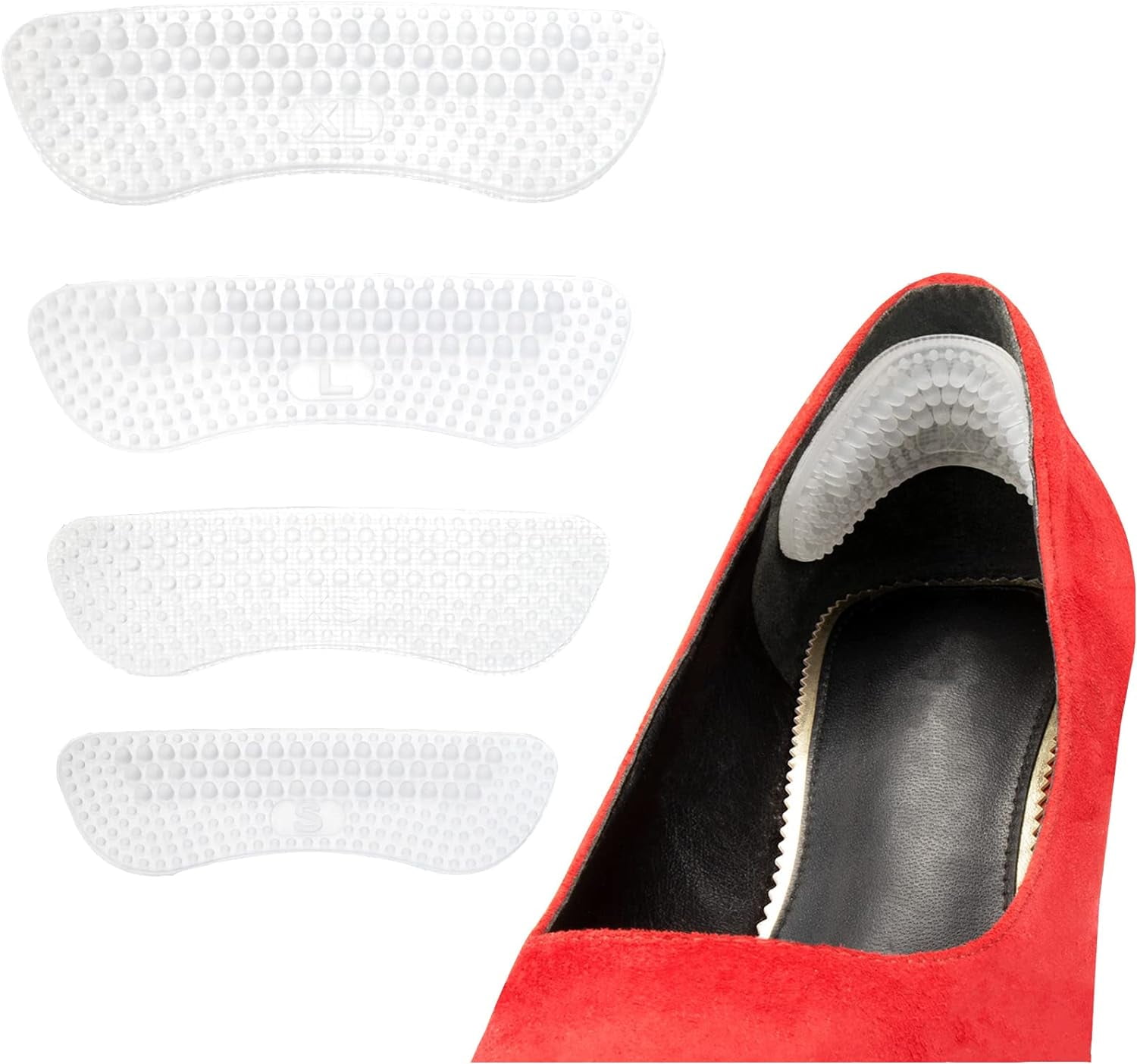 Taloneras autoadhesivas JM silicona alta 2 mm 4 mm 5 mm 6 mm ...