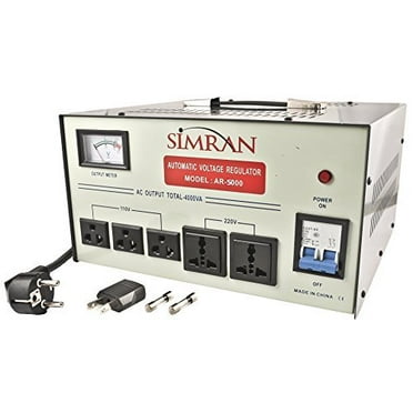 Simran AR-3000 3000-Watt Heavy Duty Voltage Regulator/Stabilizer with ...