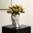 Ceramic Vase Ornament Dry Flowers Plants and Pampas for Coffee Or ...