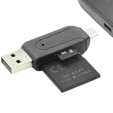 onn. SD & micro-SD Card Reader - Walmart.com