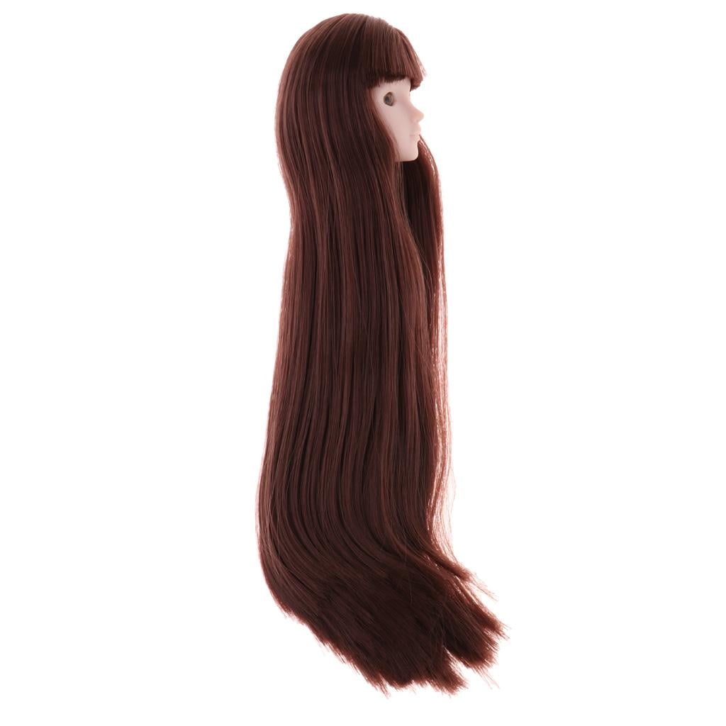Cabeza de muñeca femenina esculpida con cabello para 1/6 OB Doll Custom ...
