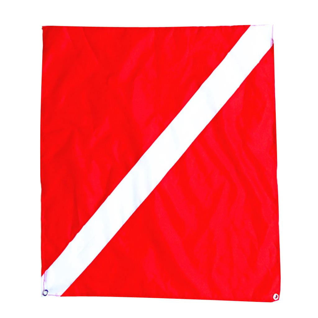 Nylon Boat Flag, Scuba Dive Flag Marker Banner 20x24'' - Walmart.com