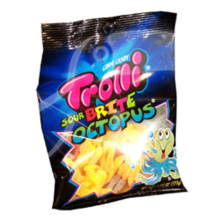 Trolli Sour Brite Octopus, Assorted Flavors 4.25 Oz - Walmart.com