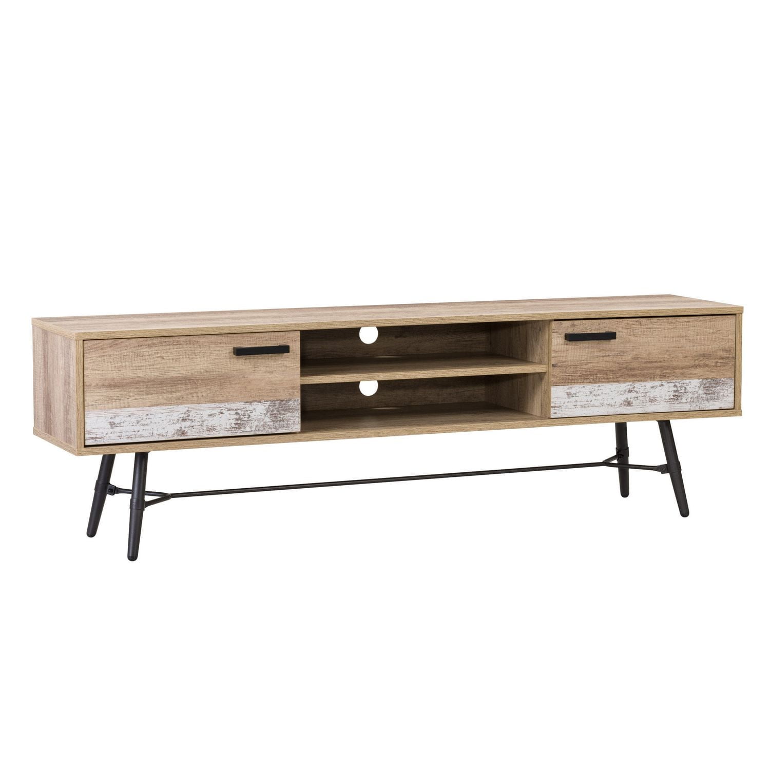 Click here for Corliving Aurora Duotone Tv Bench With Splayed Leg... prices