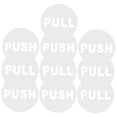 DEEPCRAFF 10Sets Grey Push Pull Window Decals for Glass Doors No ...