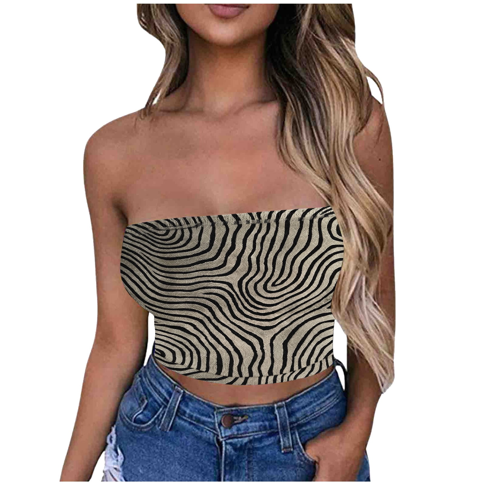 Click here for Unbranded Wo-Fusoul Womens Strapless Sleeveless To... prices