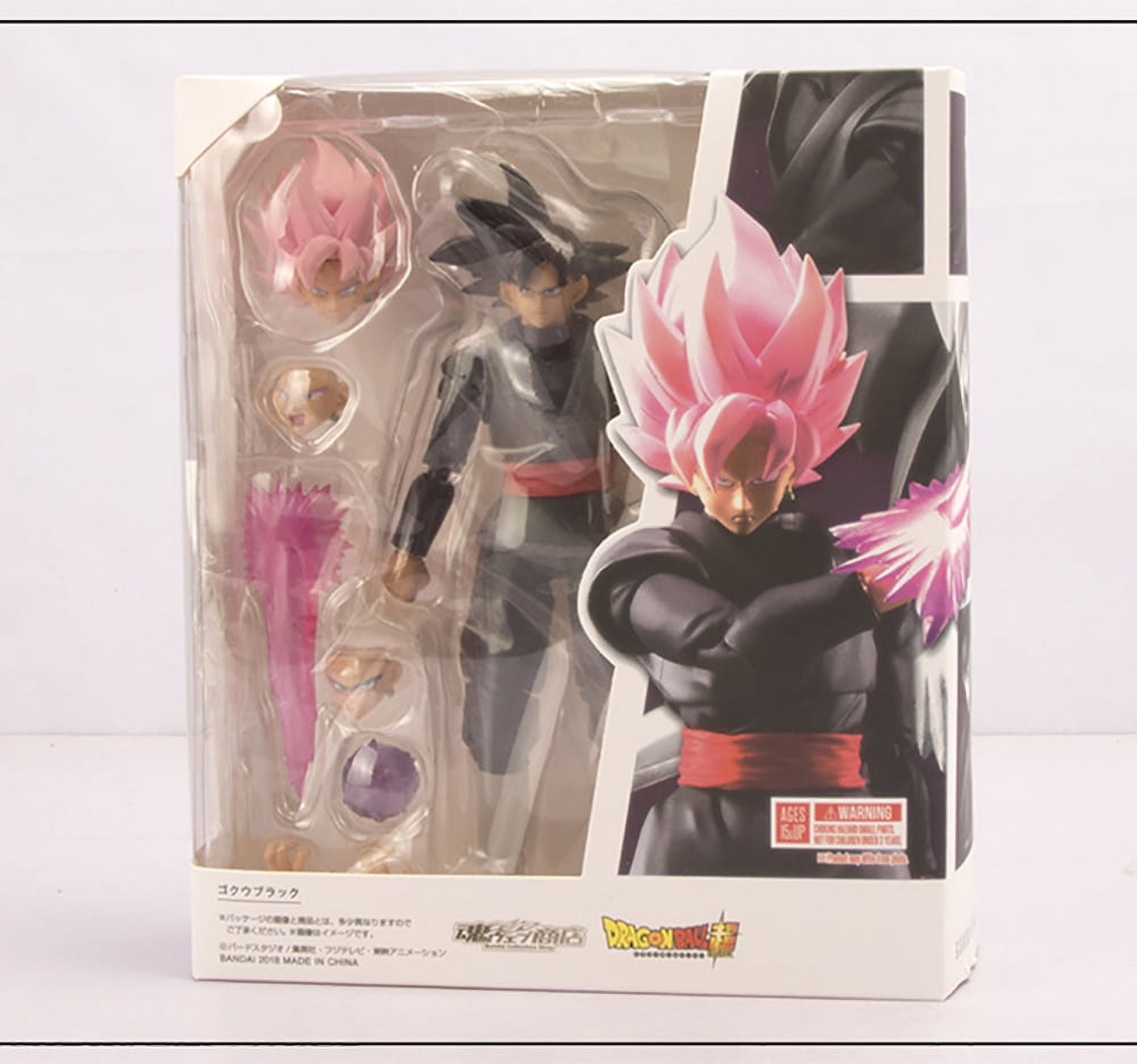 Figma Dragon Ball Figura Son Goku Zamasu Acción Kakarotto Black Goku ...