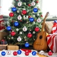 12Pcs 4th of July Ornaments Mini Patriotic Tree Decorations Memorial ...