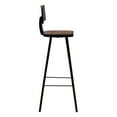vidaXL Bar Stool Bar Seat Counter Height Stool for Pub Solid Reclaimed ...