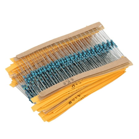 Resistor Assorted Kit, Metal Film Resistor High And Low Temperature ...
