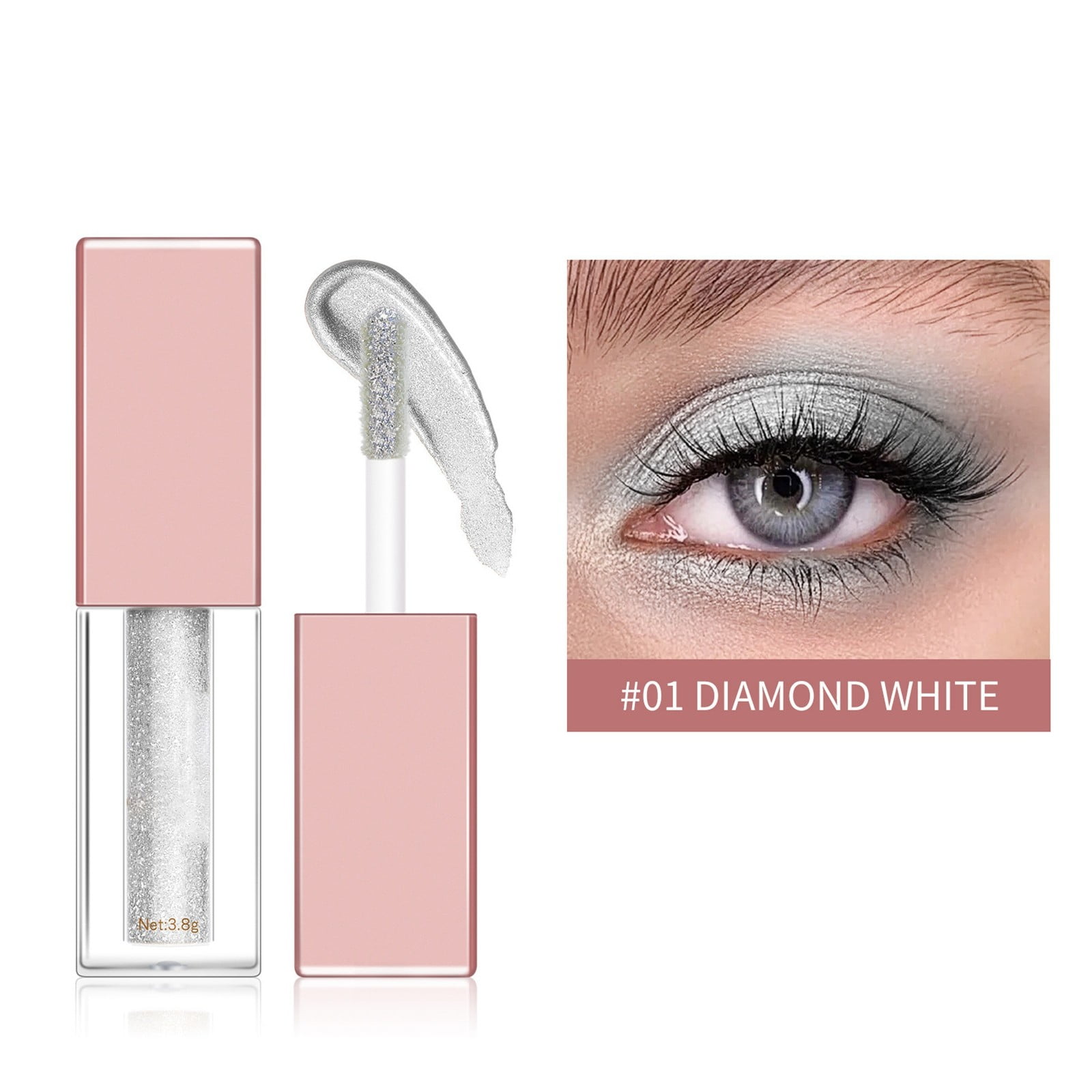SIfdSeng Makeup Diamond Pearlescent Liquid Eyeshadow Sparkling Colorful ...