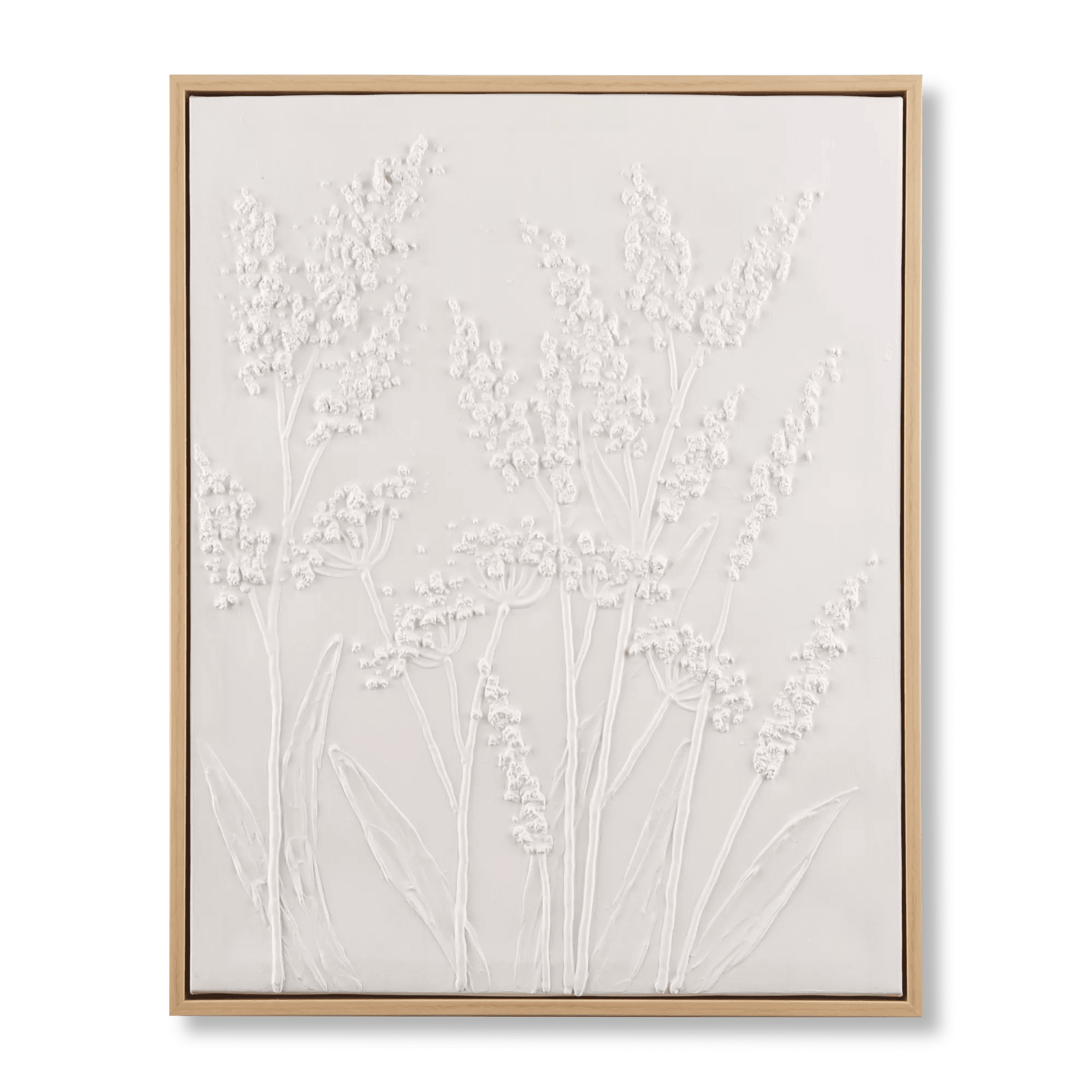 Click here for Bouclair White Dried Stem Oil Painted Framed Art 1... prices