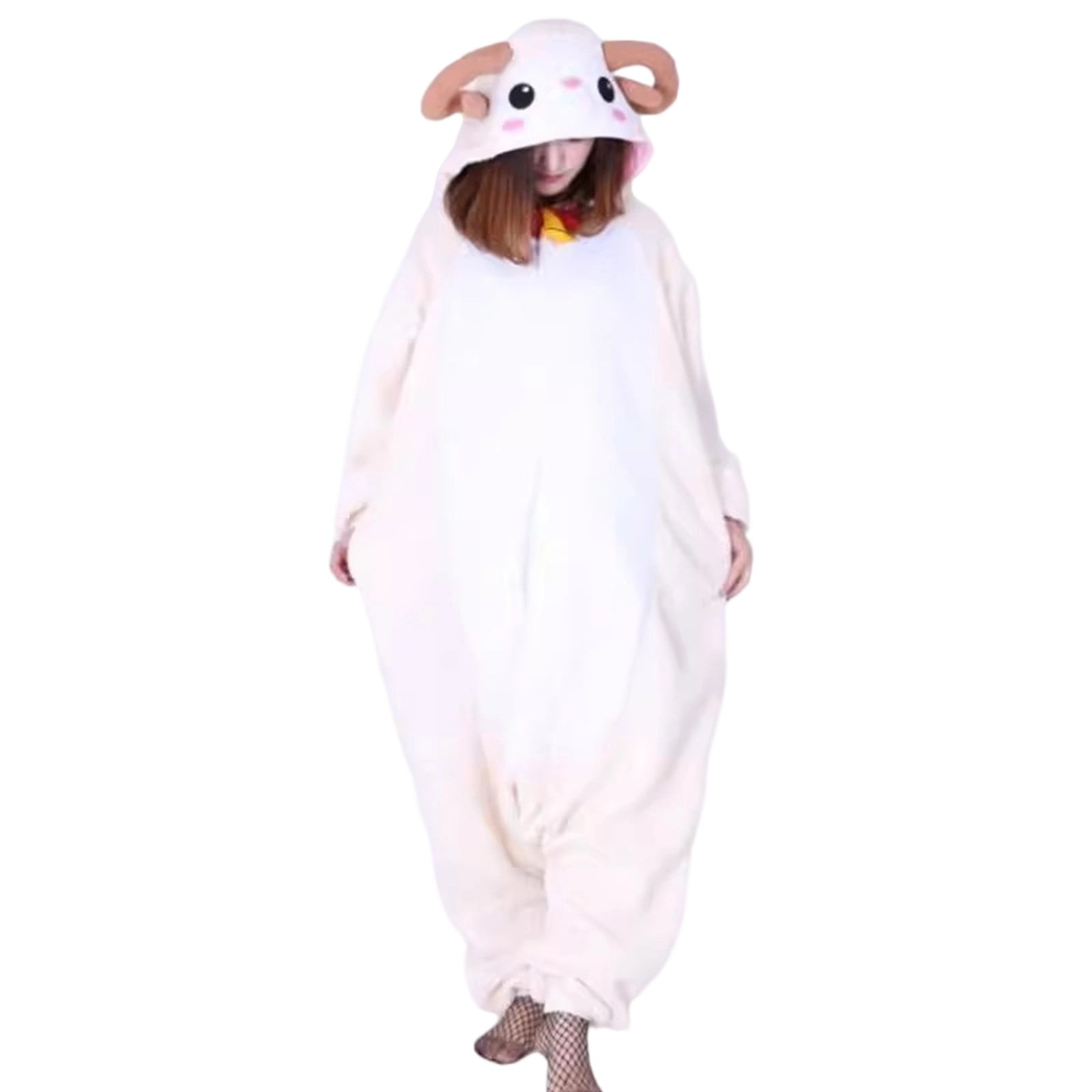 Click here for Wyongtao Sherpa Adult Onesies Halloween Deer Dinos... prices