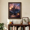 BYGFHLYW DIY 5D Diamond Painting Kits for Adults, Magical Wizard Castle ...